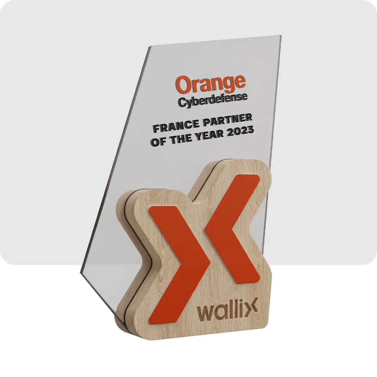 Trophée personnalisé - Groupe Orange | OOOVATION 🏆